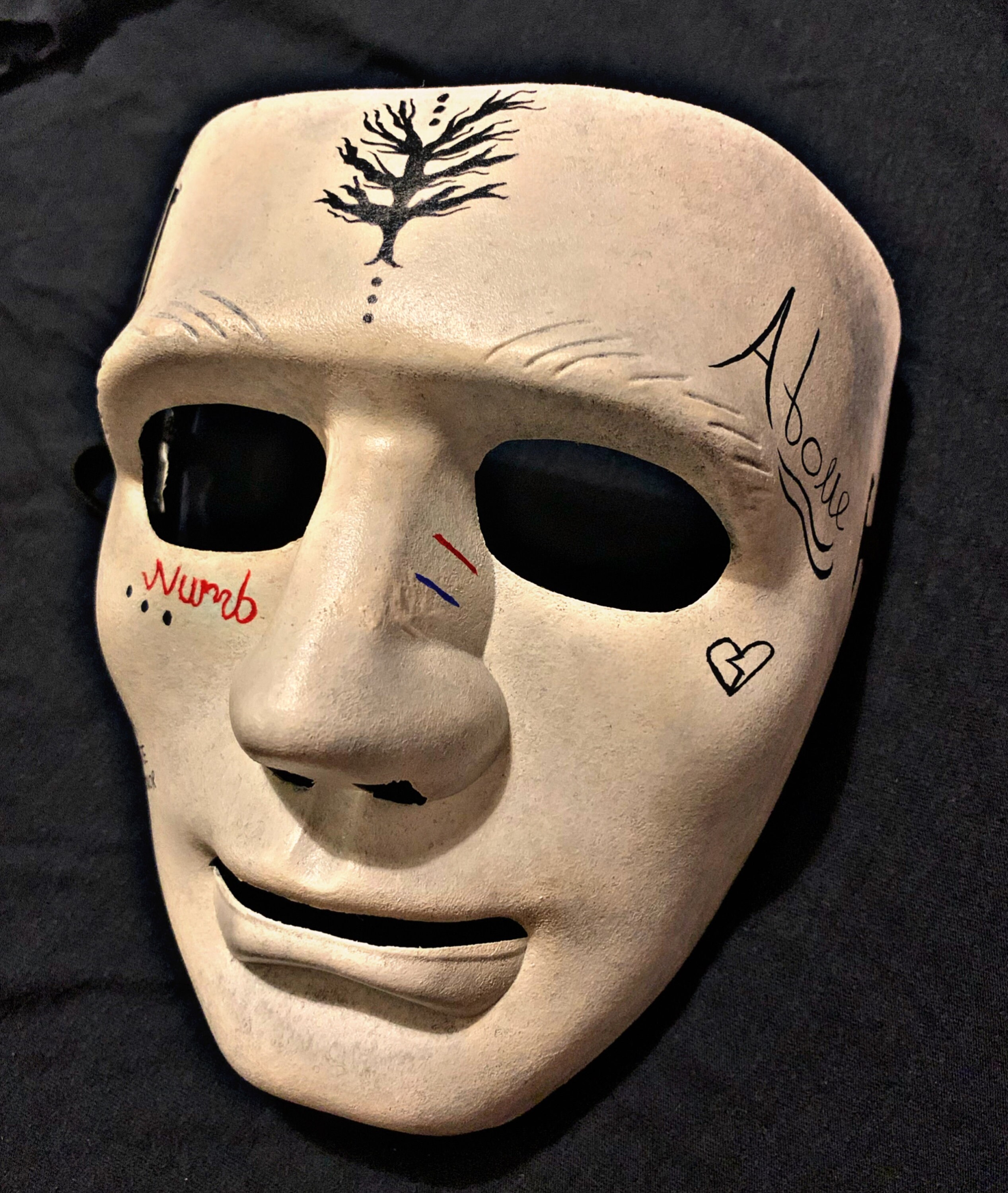 Made to Order Xxtentacionxx Face Mask Halloween Mask Rap Mask - Etsy