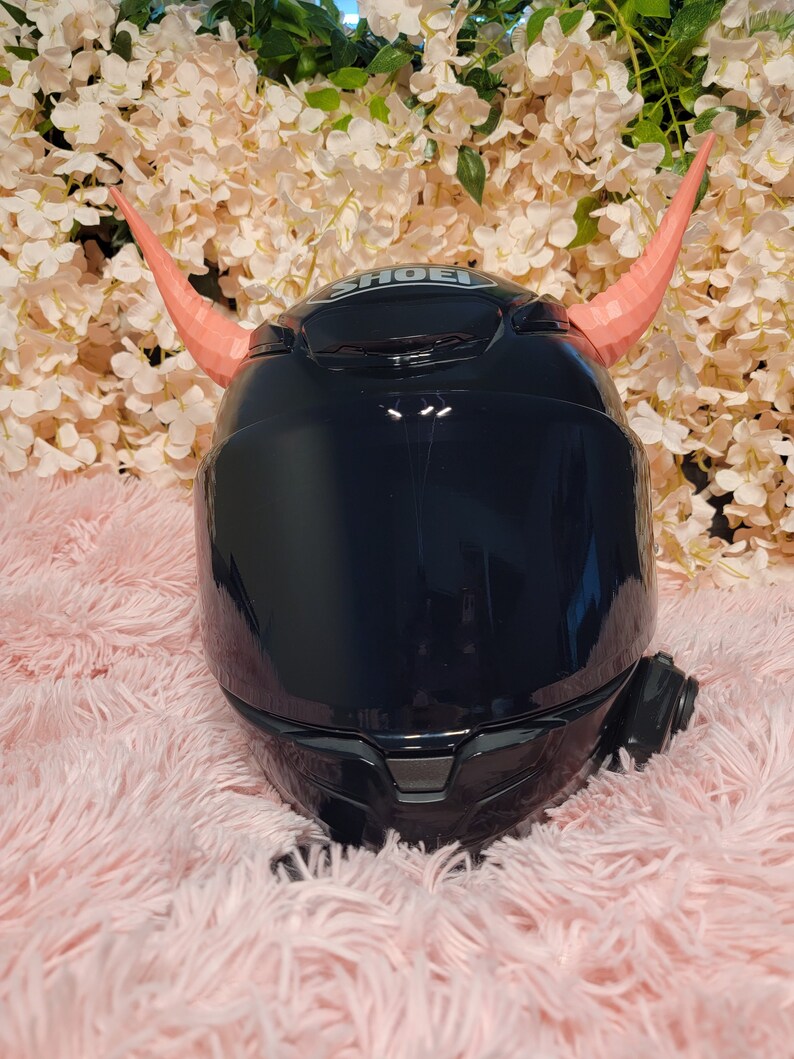 Motorcycle Helmet Accessory Demon Horns - Etsy
