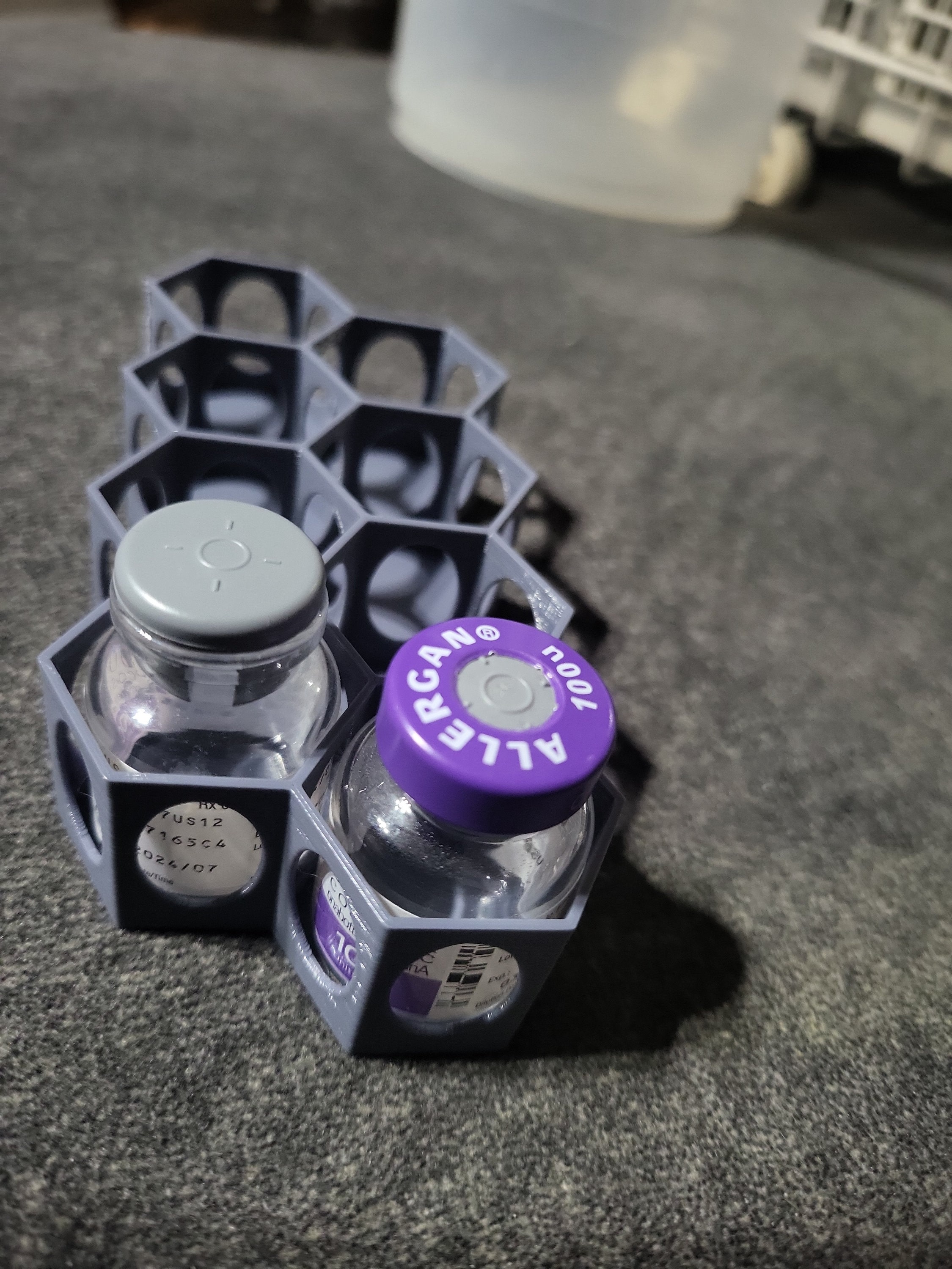 Botox Storage for 8 Vials Minimalism Design, Botox Spill Reducing ...