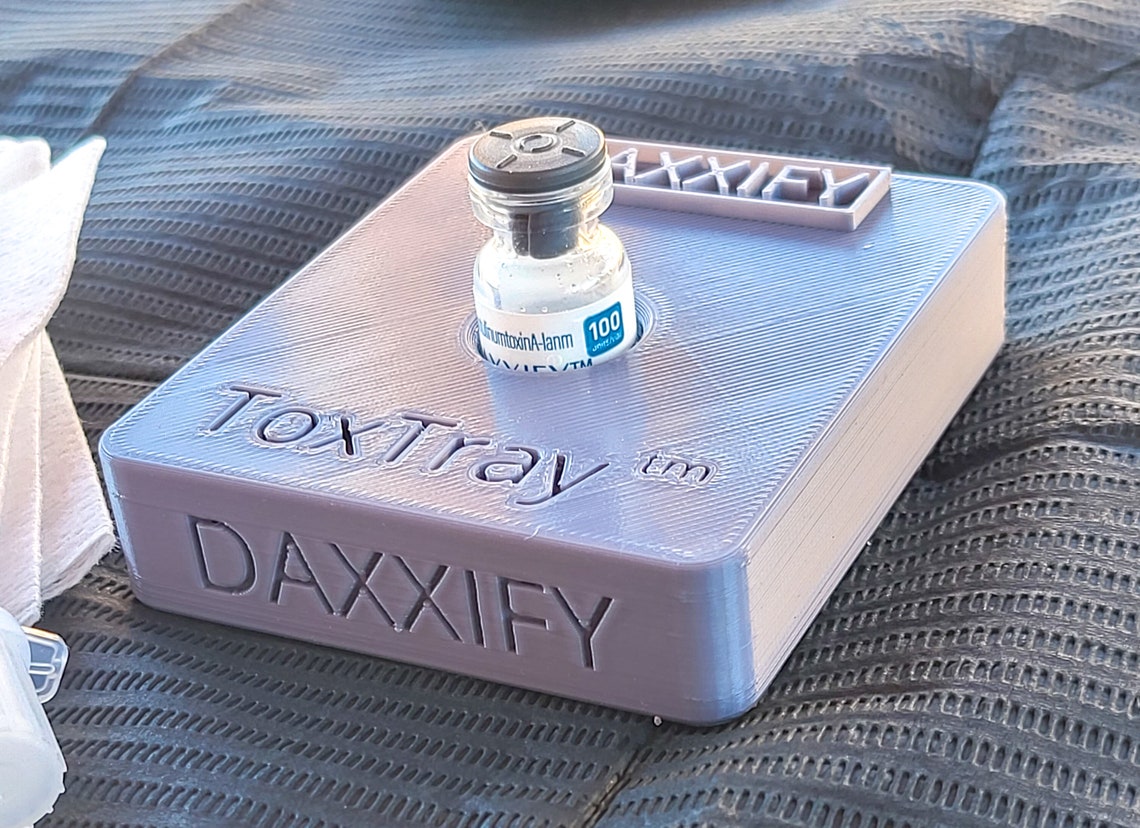 Daxxify Single Tray, Botox Spill Reducing Toxtray Tower, Medspa ...