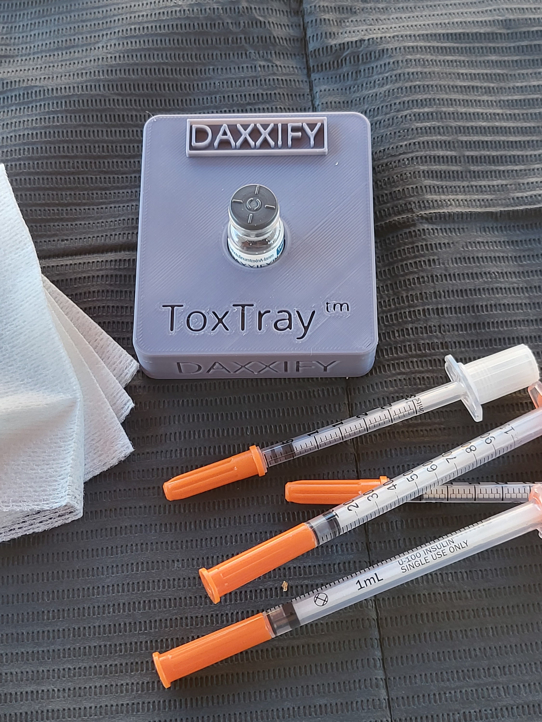 Daxxify Single Tray, Botox Spill Reducing Toxtray Tower, Medspa ...