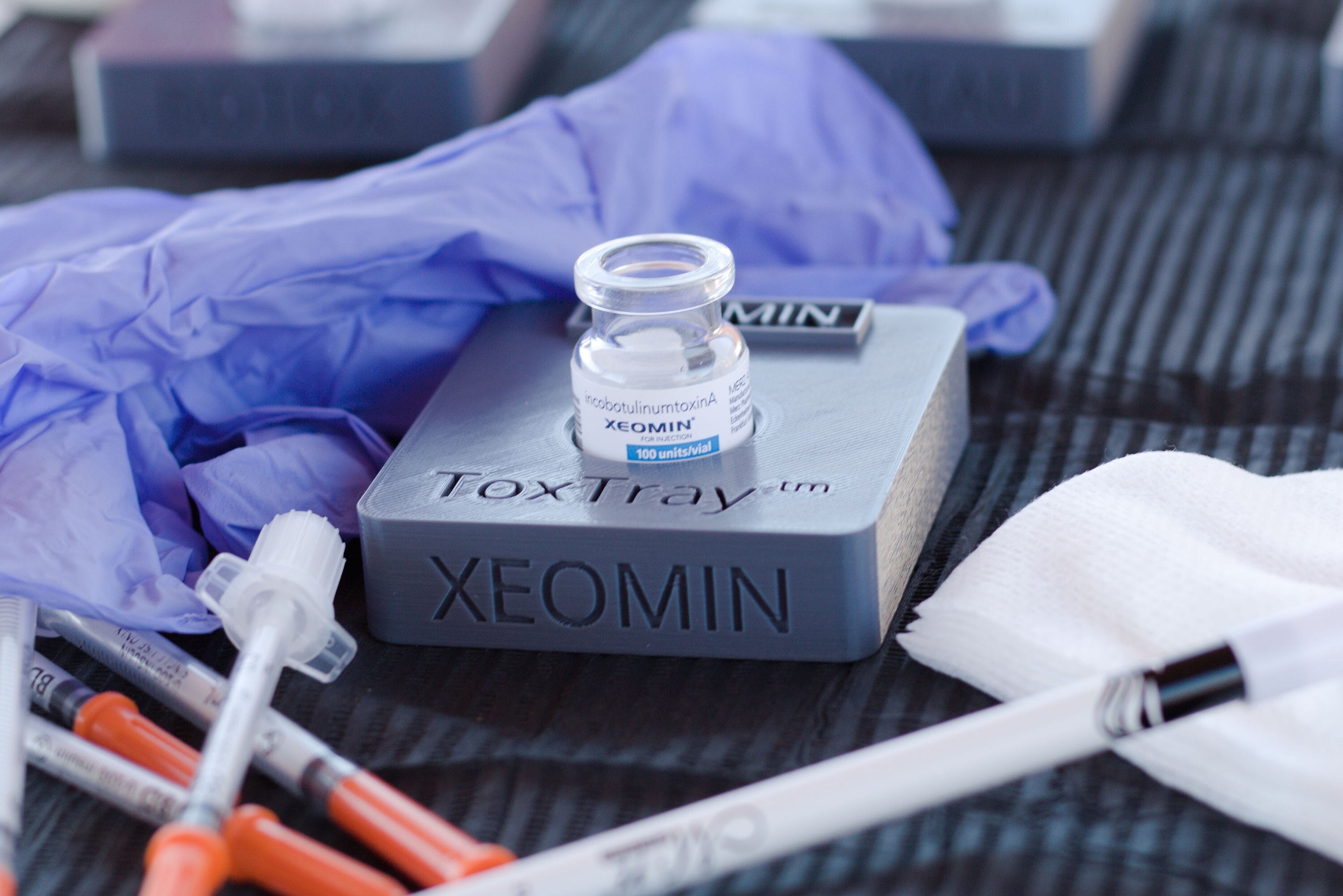 Xeomin Single Tray, Botox Bottle Spill Reducing Toxtray Tower Holder ...