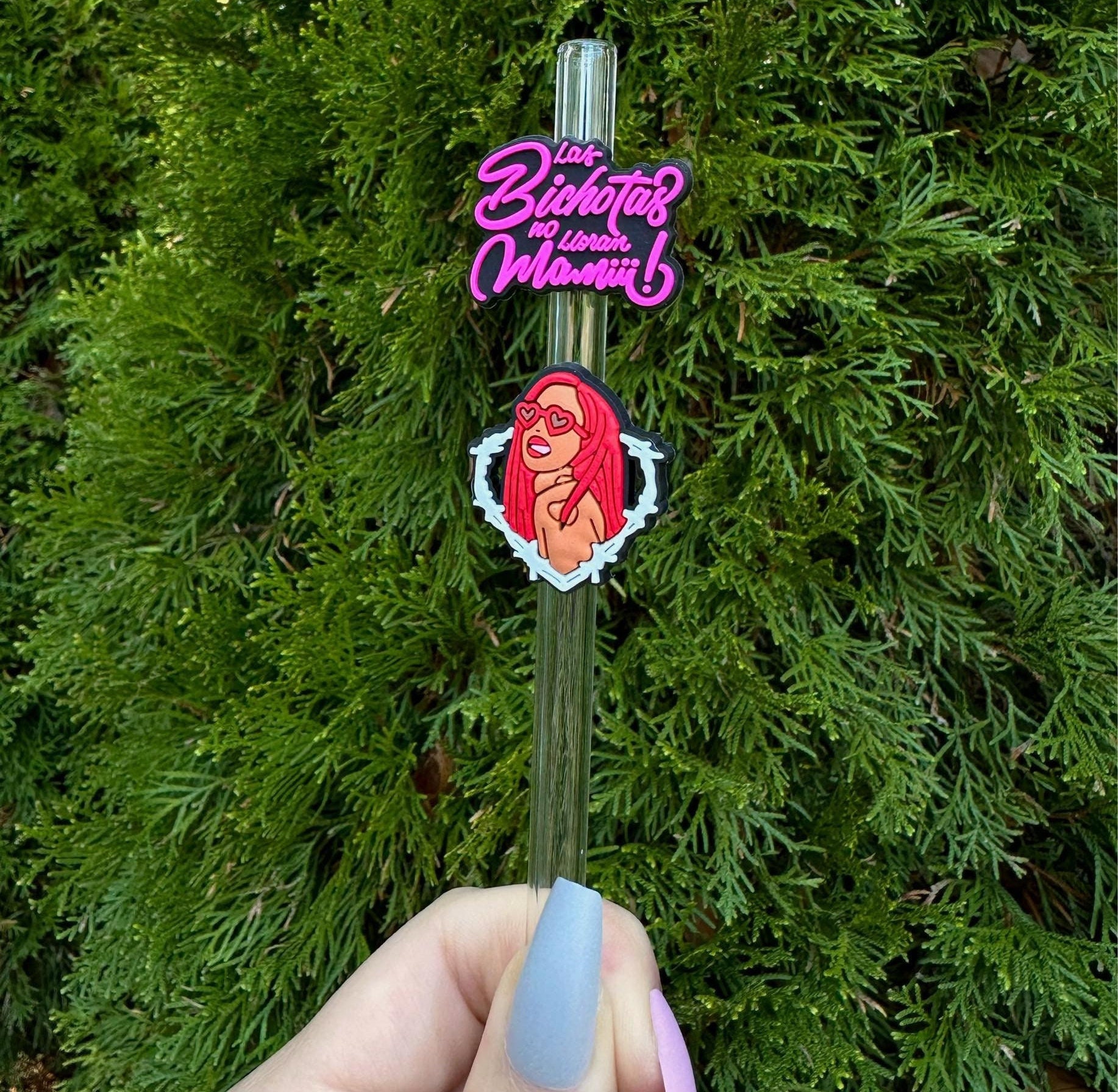 Karol G Straw Topper/ Bugs Don't Cry Mommy - Etsy Australia