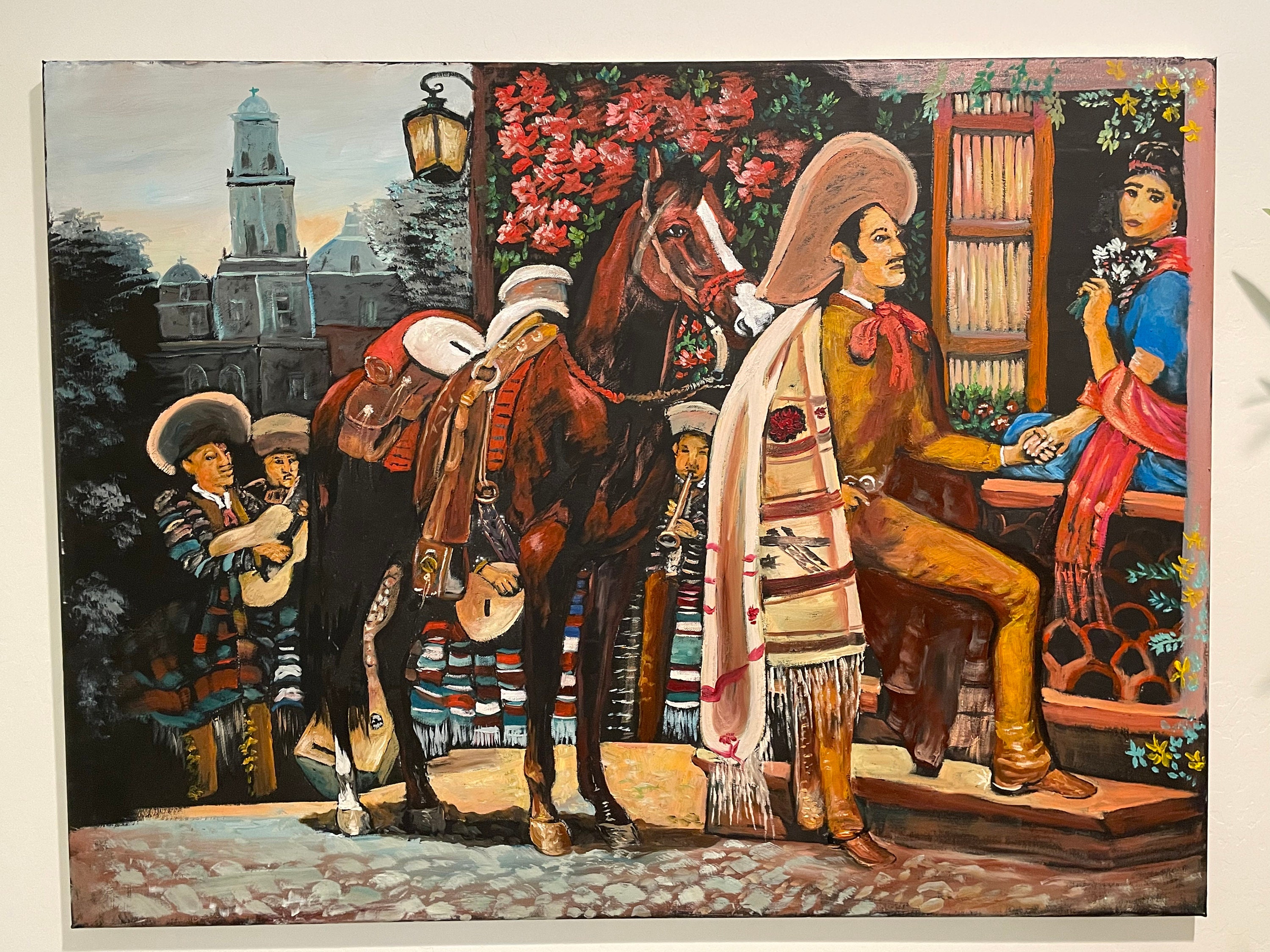 La Serenata Con Mariachi Painting - Etsy
