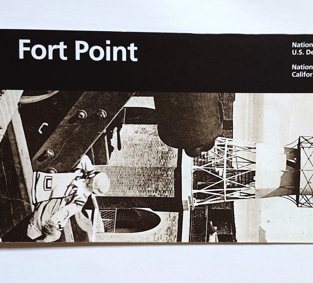 Official Guide Fort Point National Historic Site NPS Map Brochure ...