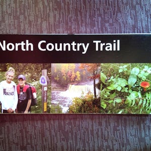 North Country National Scenic Trail Official NPS Guide Map Brochure ...