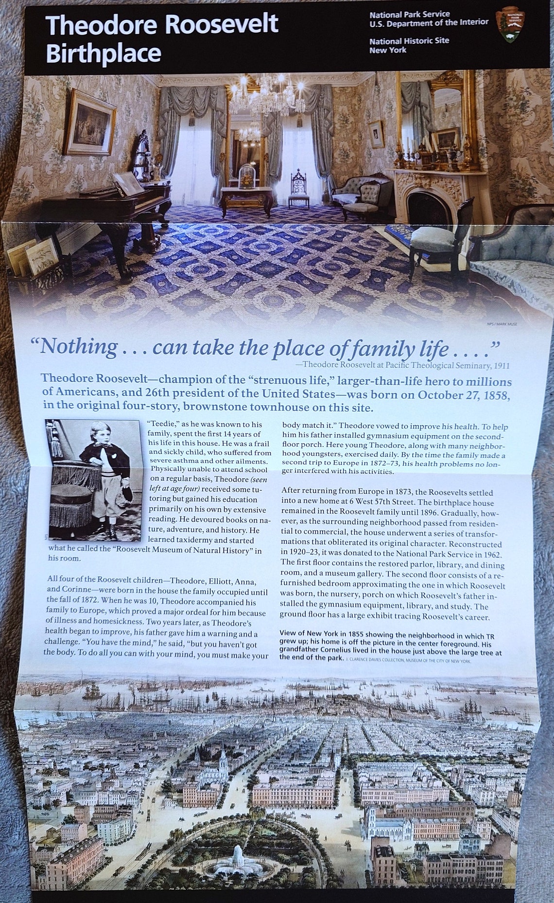 Theodore Roosevelt Birthplace National Historic Site Official NPS Guide ...