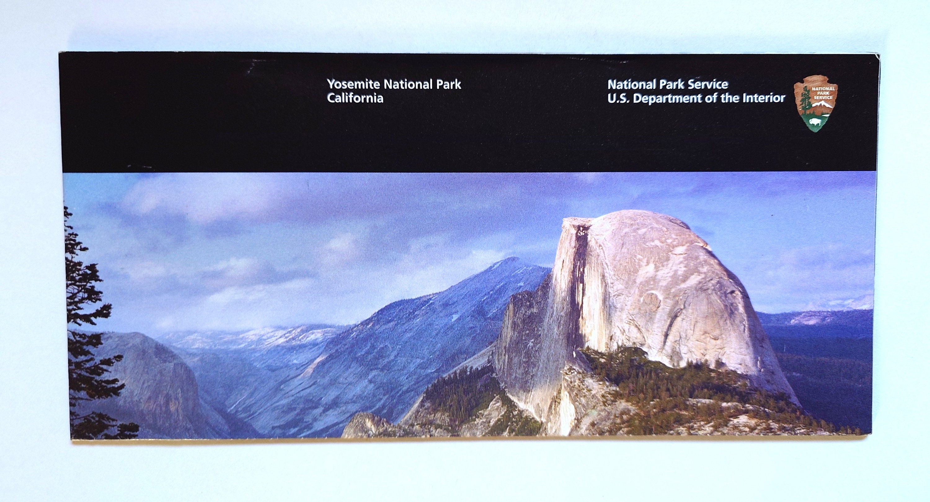 Official Guide Yosemite National Park NPS Map Brochure National Parks ...