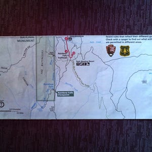 Devils Postpile National Monument Official NPS Guide Map Brochure ...