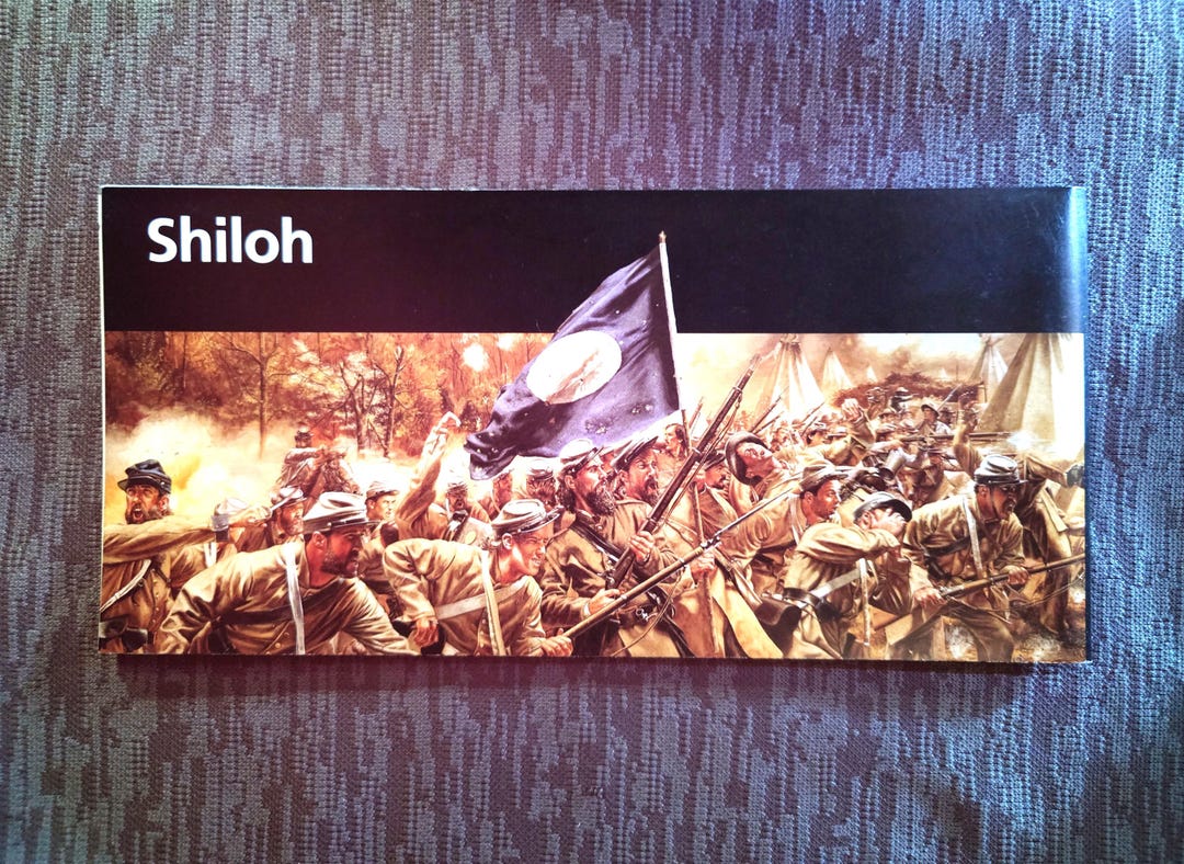 Shiloh National Military Park Official NPS Guide Map Brochure National ...