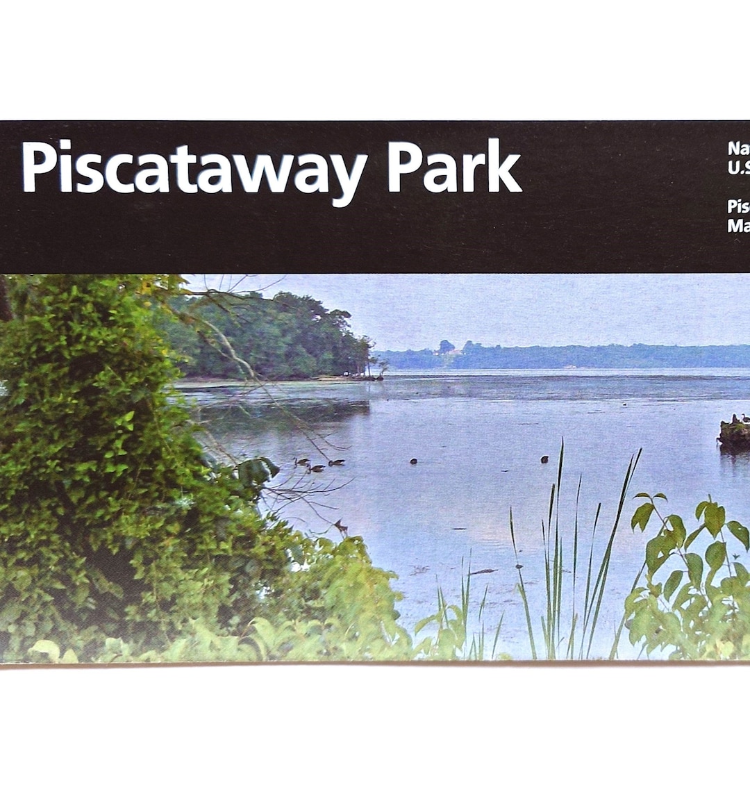 Official Guide Piscataway Park NPS Map Brochure National Parks America ...
