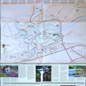 Valley Forge National Historical Park Official NPS Guide Map Brochure ...