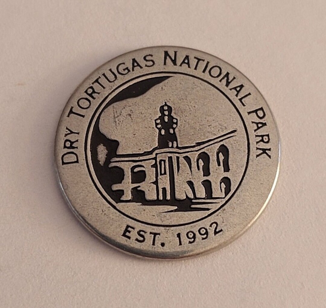 Official NPS Token Dry Tortugas National Park Collectible Coin National ...