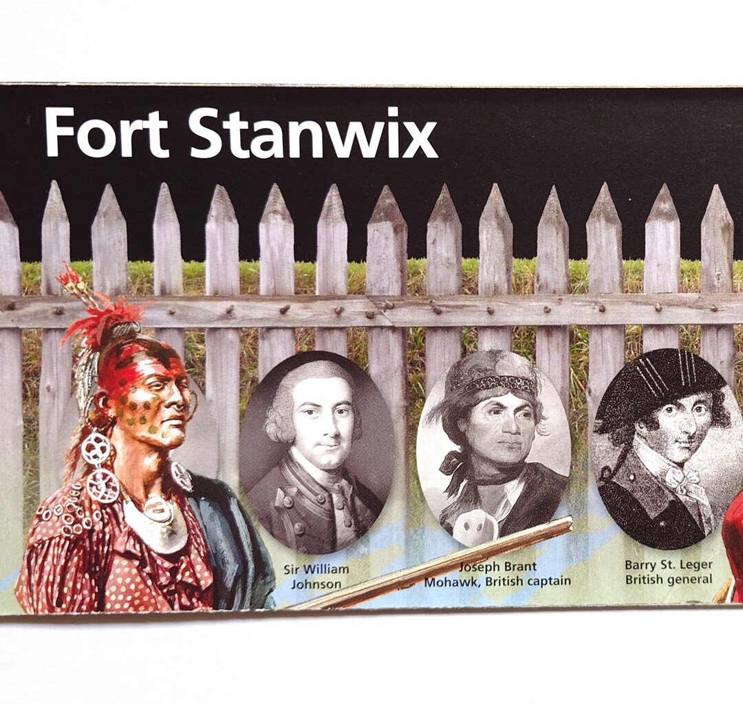 Official NPS Map Fort Stanwix National Monument Brochure National Parks ...