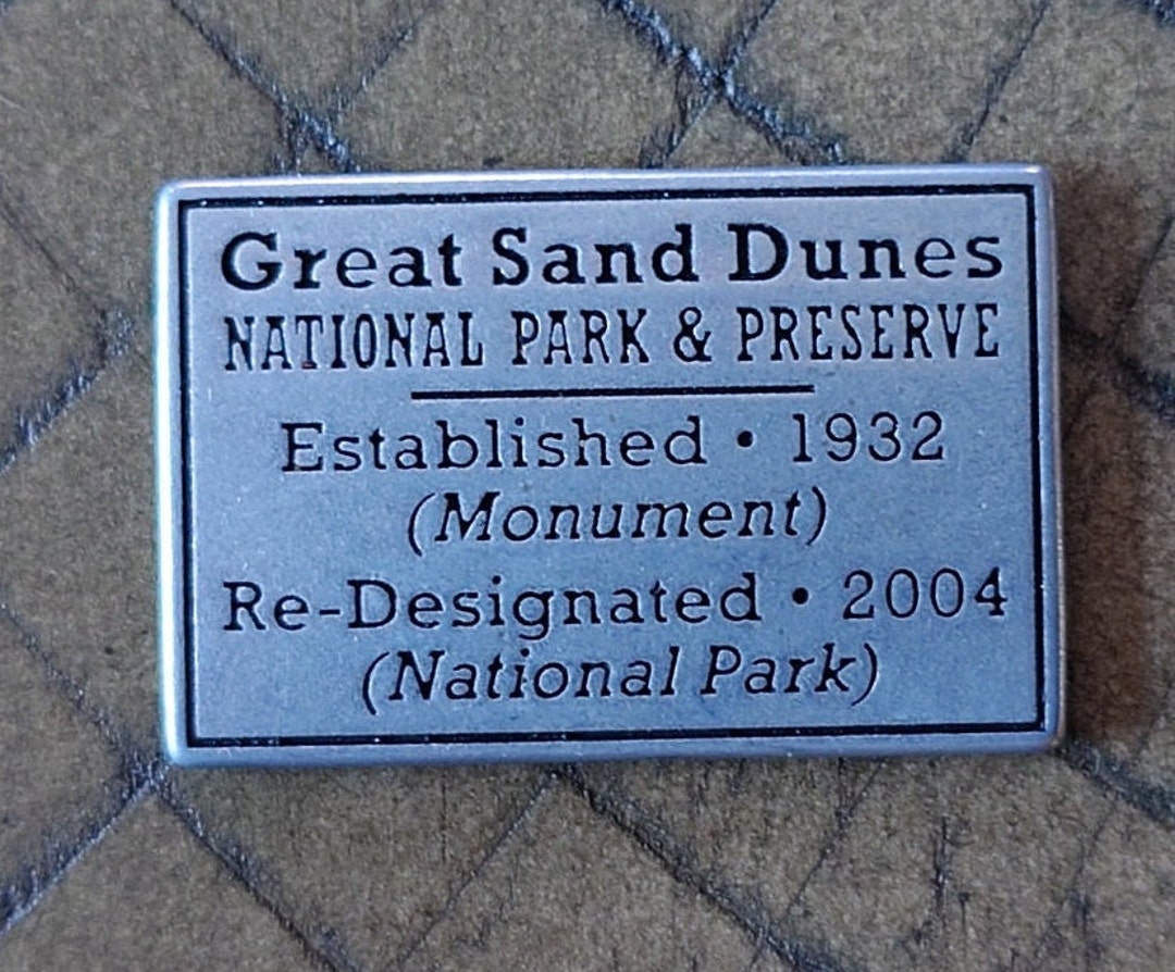 Official NPS Token Great Sand Dunes National Park Collectible Coin ...