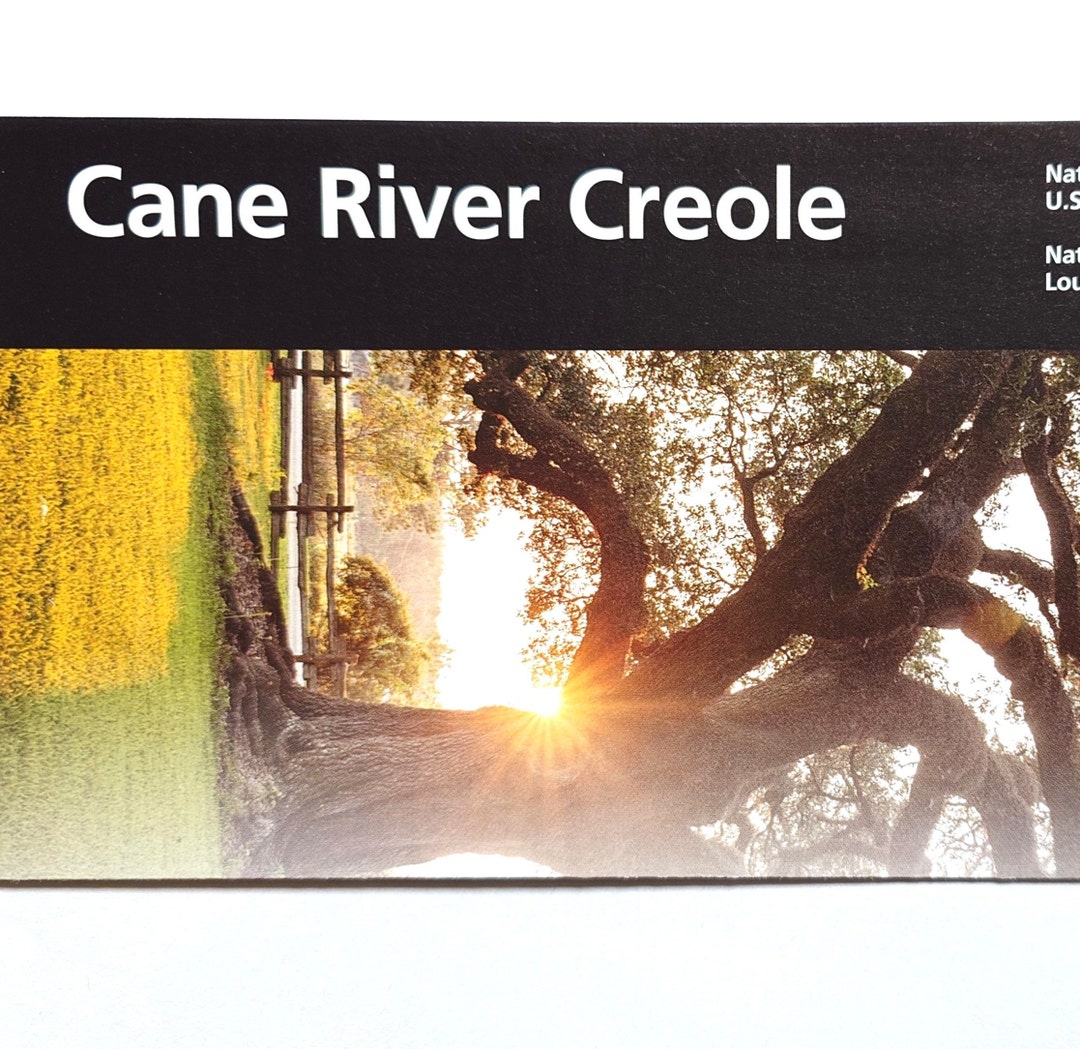 Official NPS Map Cane River Creole National Historical Park Brochure ...