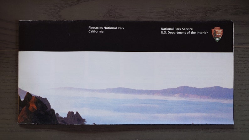 Pinnacles National Park Official NPS Map Guide Brochure National Parks ...
