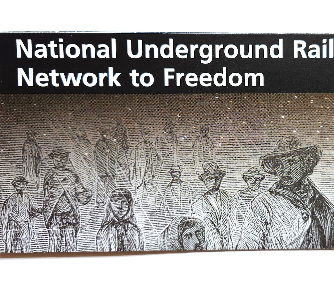 Official NPS Map National Underground Railroad Network to Freedom ...