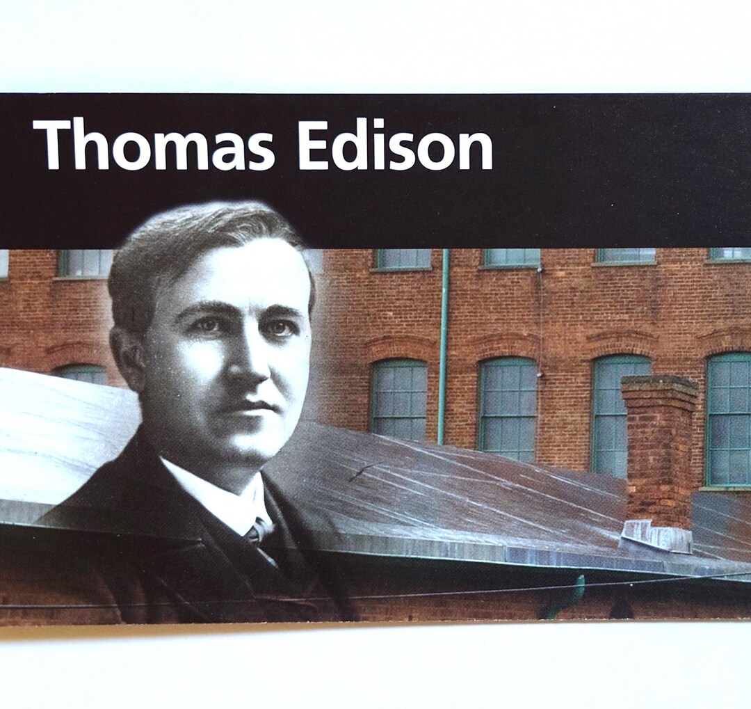 Official NPS Map Thomas Edison National Historical Park Brochure ...
