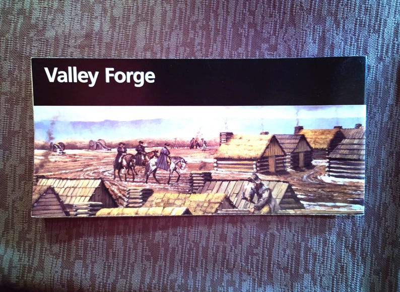 Valley Forge National Historical Park Official NPS Guide Map Brochure ...