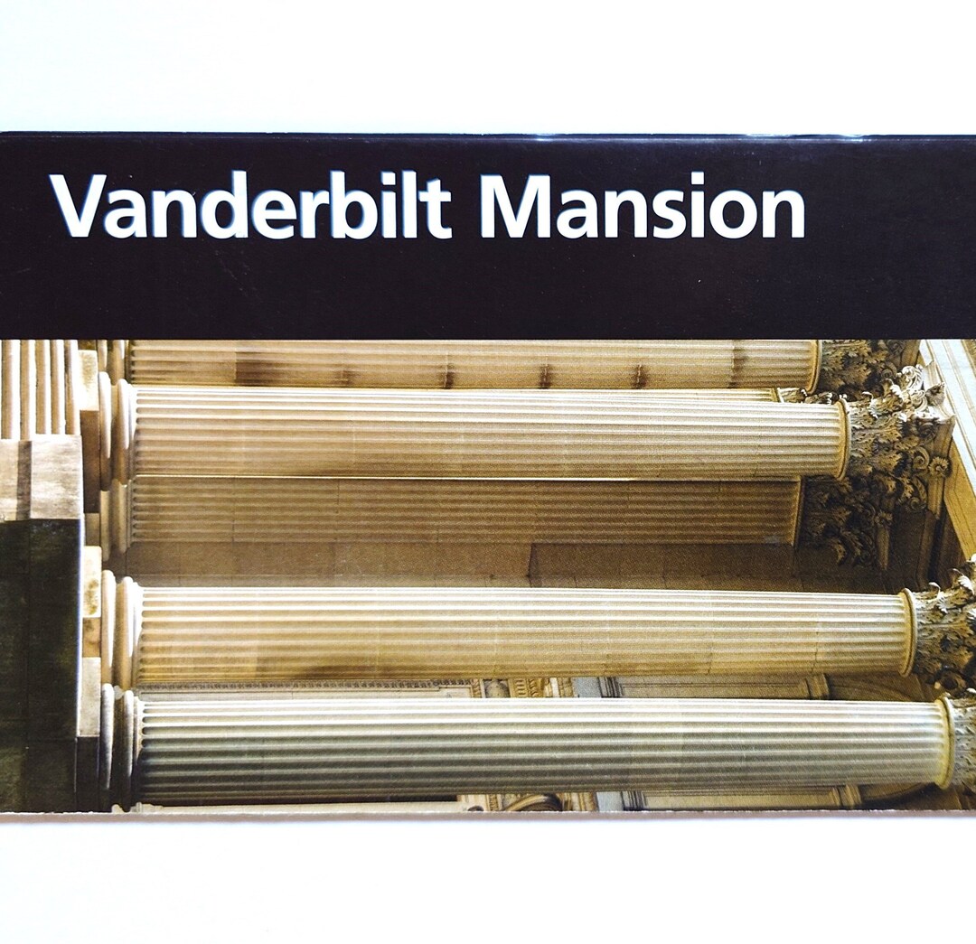 Official NPS Map Vanderbilt Mansion National Historic Site Brochure ...