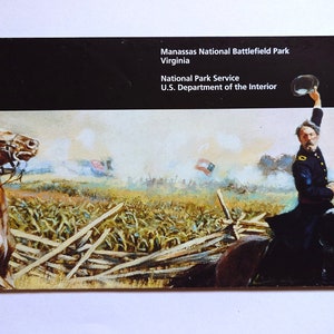 Official NPS Map Manassas National Battlefield Park Brochure National ...