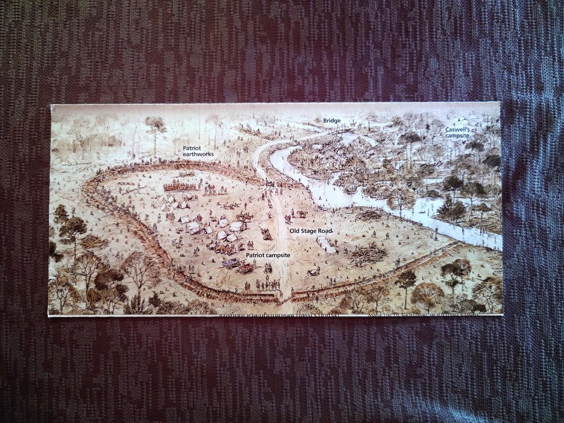 Moores Creek National Battlefield Official NPS Guide Map Brochure ...