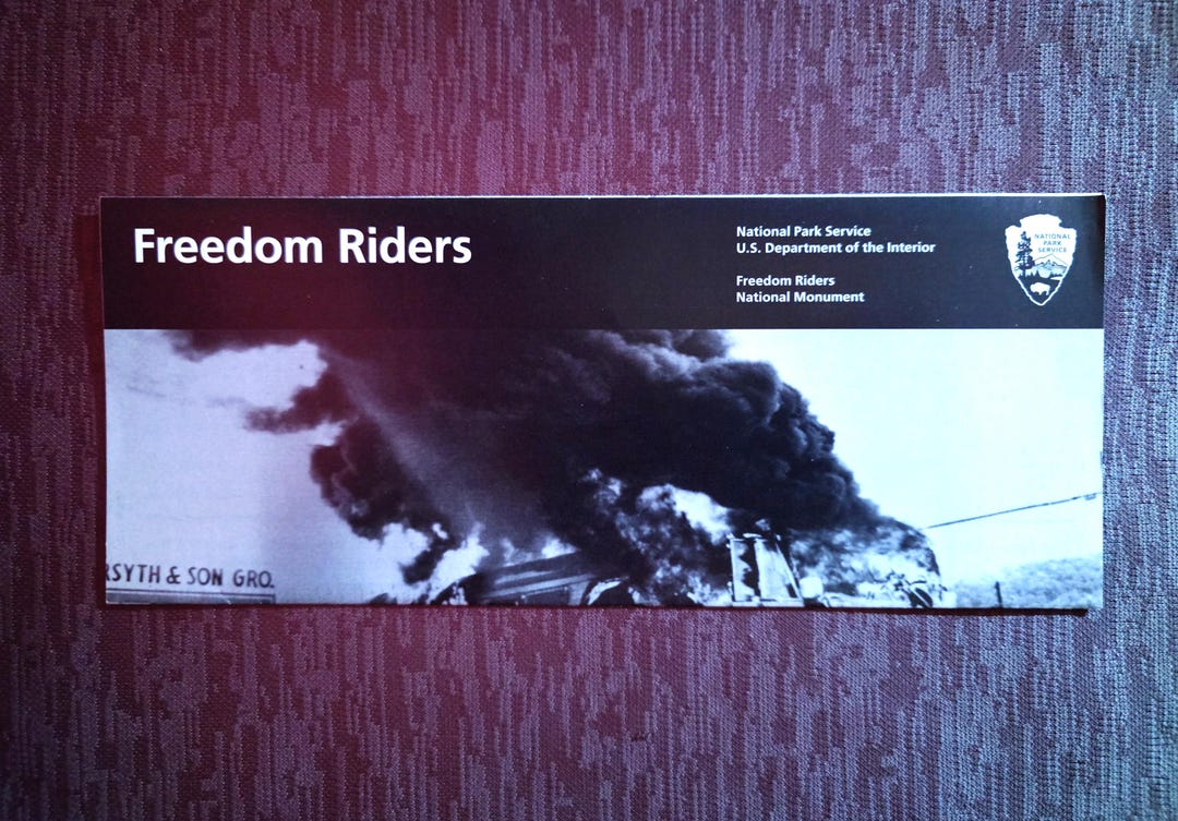 Freedom Riders National Monument Official NPS Guide Map Brochure ...