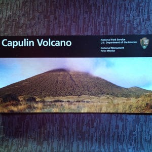 Capulin Volcano National Monument Official NPS Guide Map Brochure ...