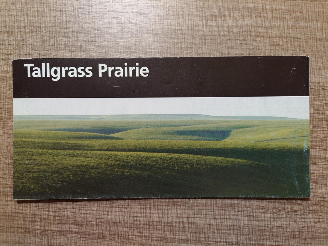 Tallgrass Prairie National Preserve Official NPS Map Guide Brochure ...