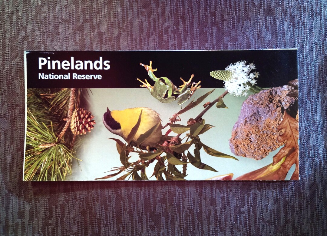 Pinelands National Reserve Official NPS Guide Map Brochure National ...
