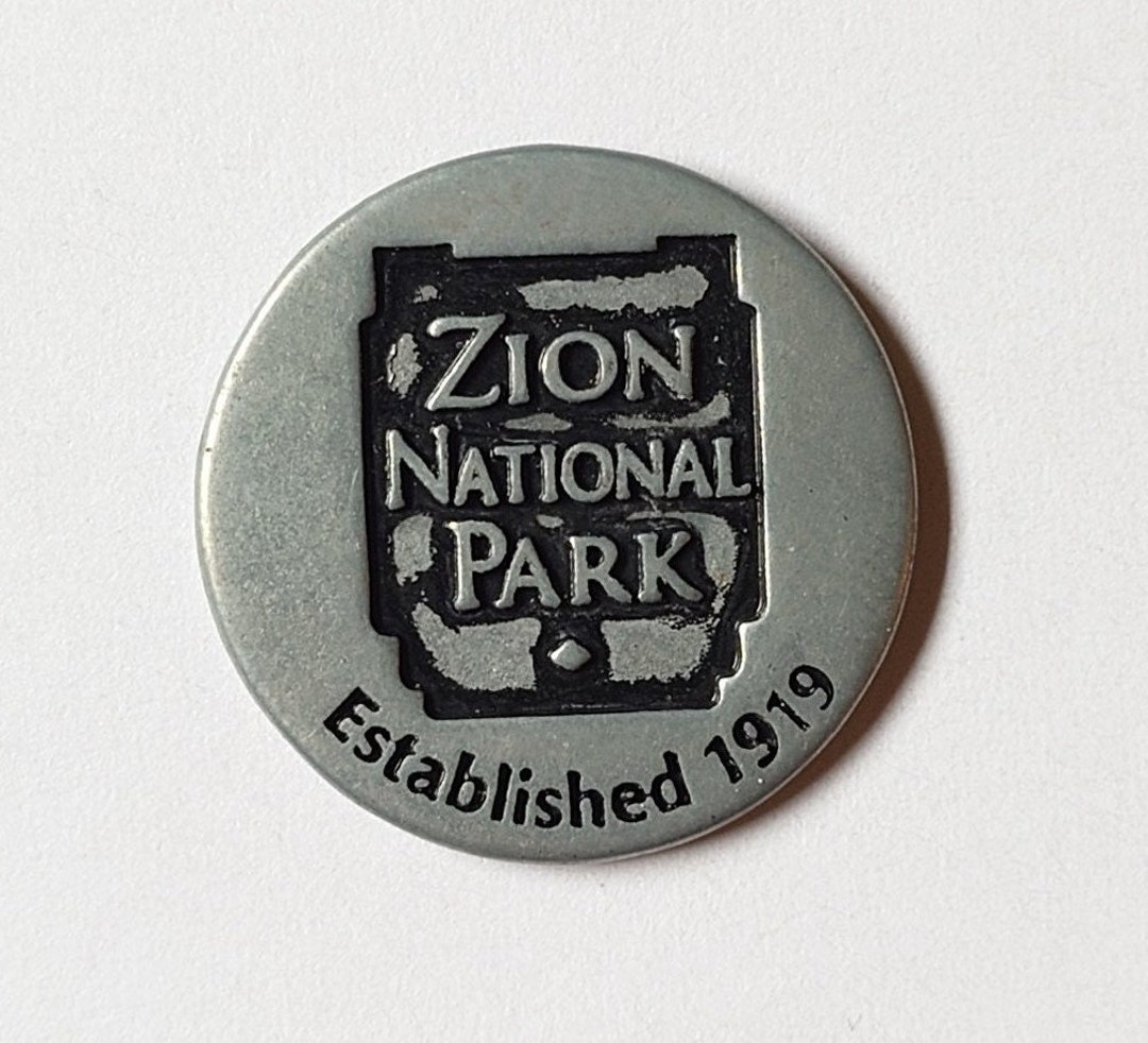 Official NPS Token Zion National Park Angels Landing Collectible Coin ...