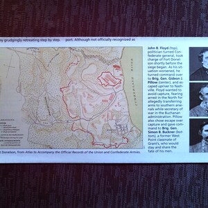Fort Donelson National Battlefield Official NPS Guide Map Brochure ...
