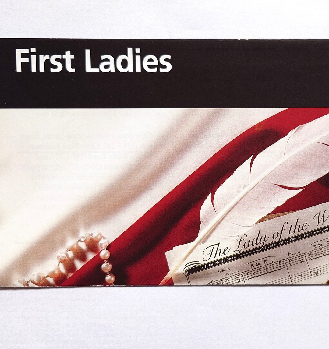 Official NPS Map First Ladies National Historic Site Brochure National ...