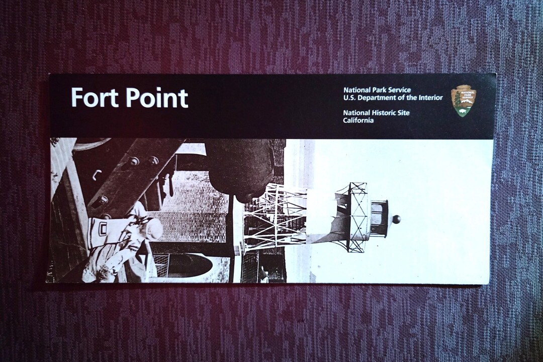 Fort Point National Historic Site Official NPS Guide Map Brochure ...