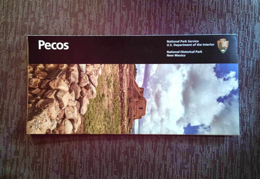 Pecos National Historical Park Official NPS Guide Map Brochure National ...