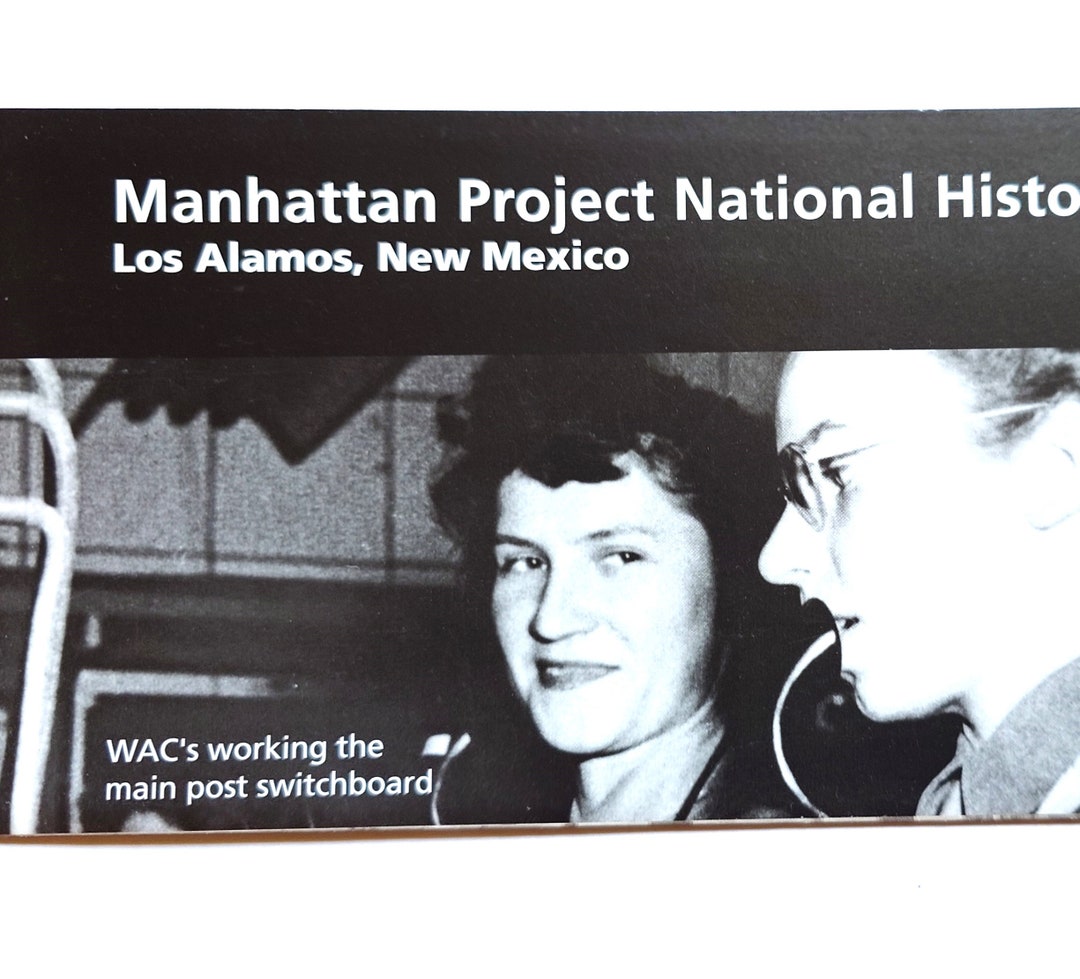 Official NPS Map Manhattan Project National Historical Park Los Alamos ...