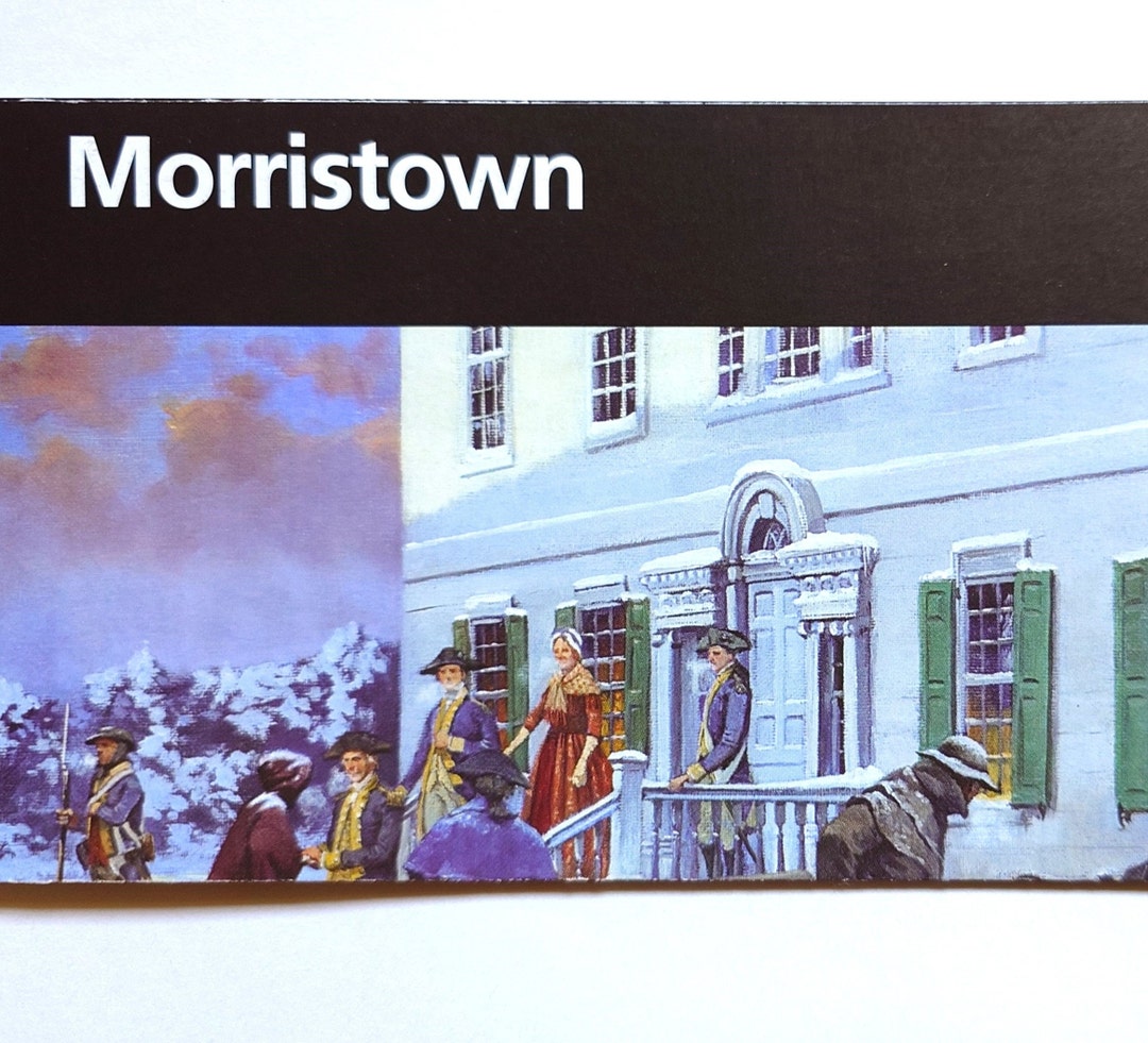 Official NPS Map Morristown National Historical Park Brochure National ...