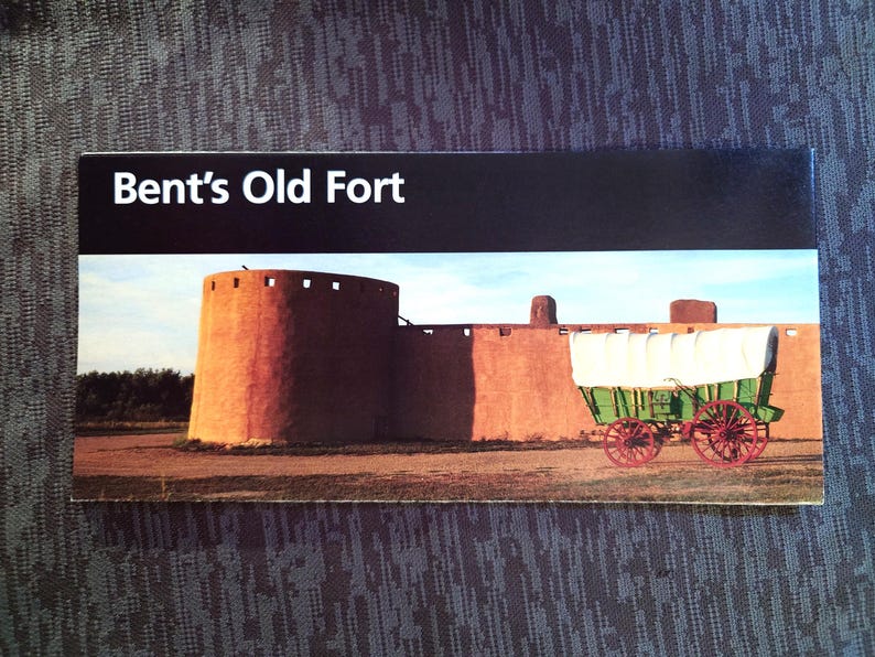 Bent's Old Fort National Historic Site Official NPS Guide Map Brochure ...