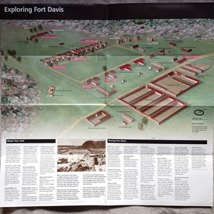 Fort Davis National Historic Site Official NPS Guide Map Brochure ...