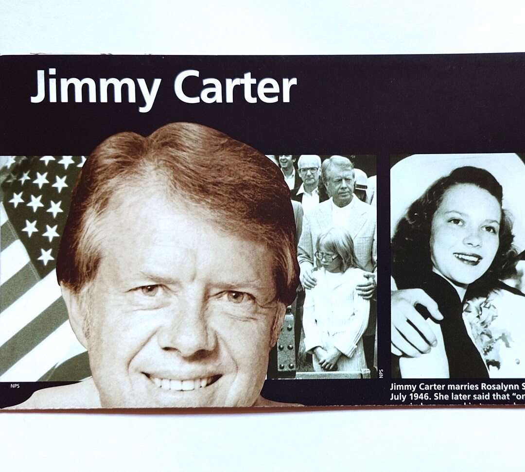 Official NPS Map Jimmy Carter National Historical Park Brochure ...