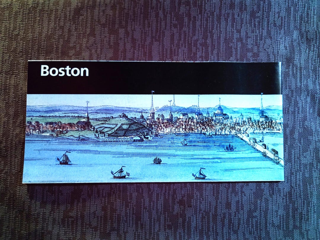 Boston National Historical Park Freedom Trail Official NPS Guide Map ...