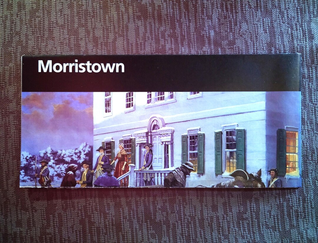 Morristown National Historical Park Official NPS Guide Map Brochure ...