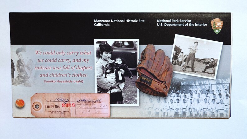 Manzanar National Historic Site Official NPS Guide Map Brochure ...