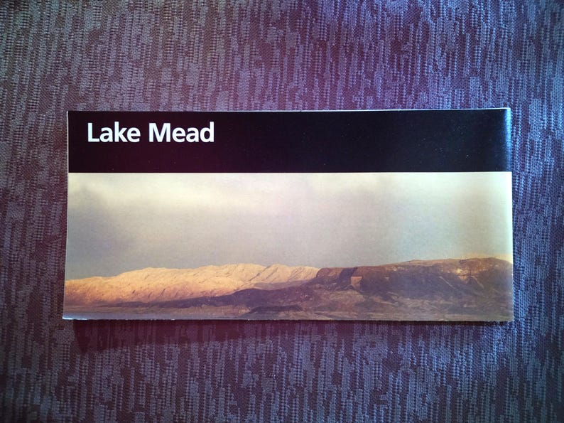 Lake Mead National Recreation Area Official NPS Guide Map Brochure ...