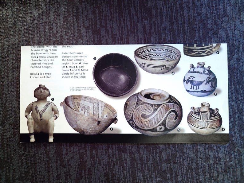 Aztec Ruins National Monument Official NPS Guide Map Brochure National ...