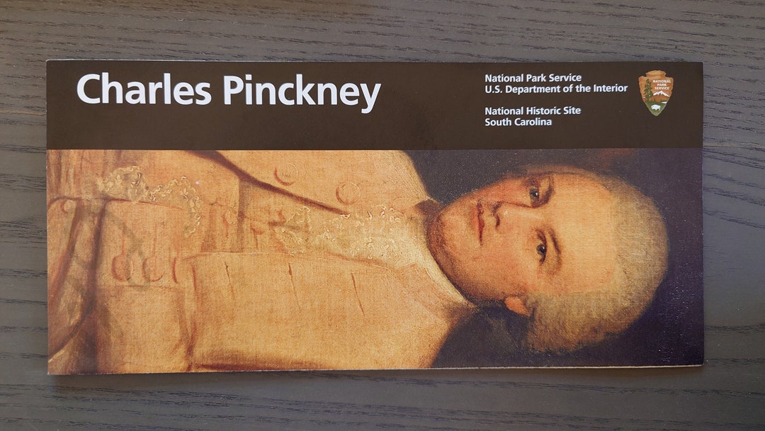Charles Pinckney National Historic Site Official NPS Map Guide Brochure ...