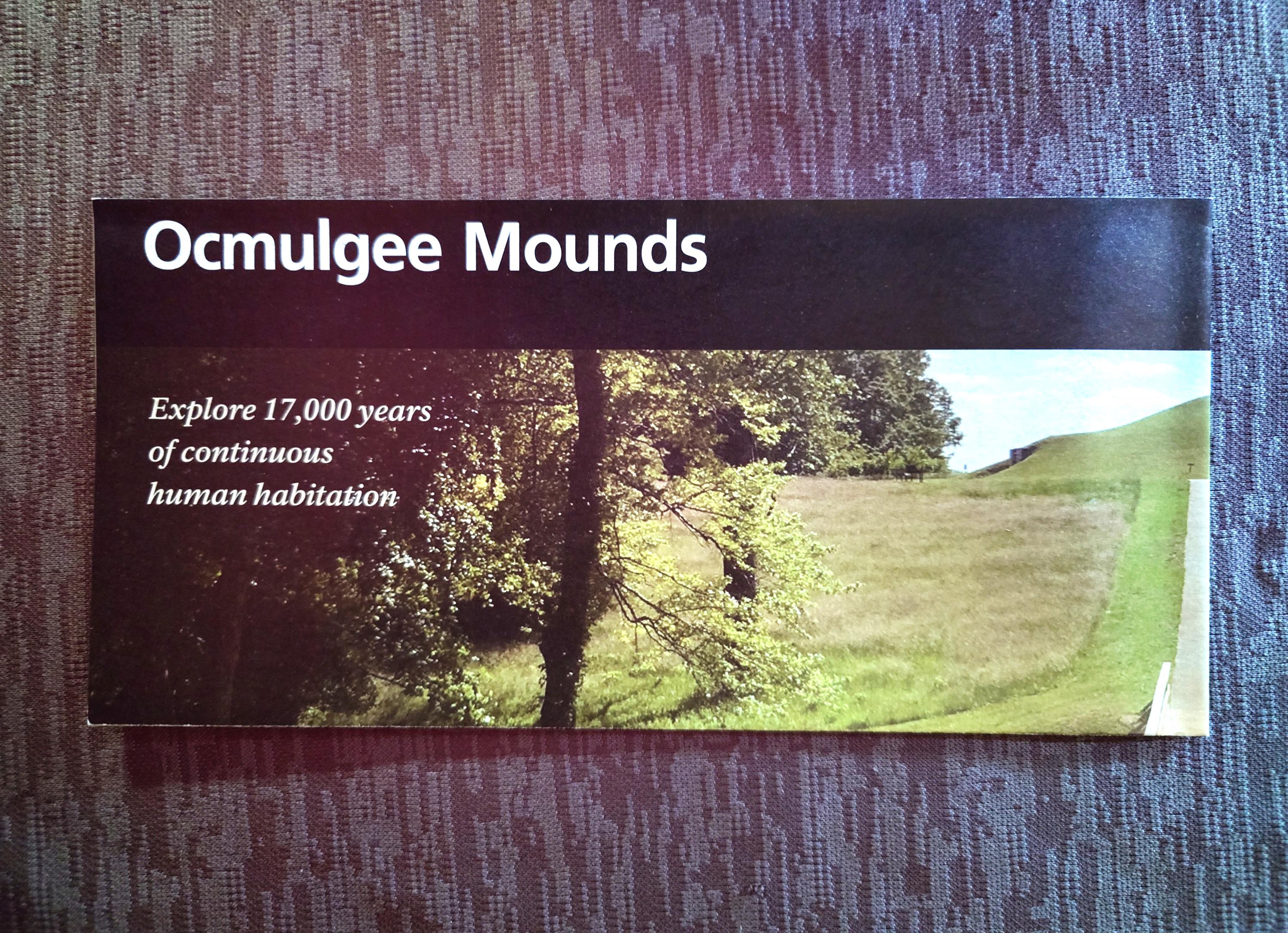 Ocmulgee Mounds National Historical Park Official NPS Guide Map ...