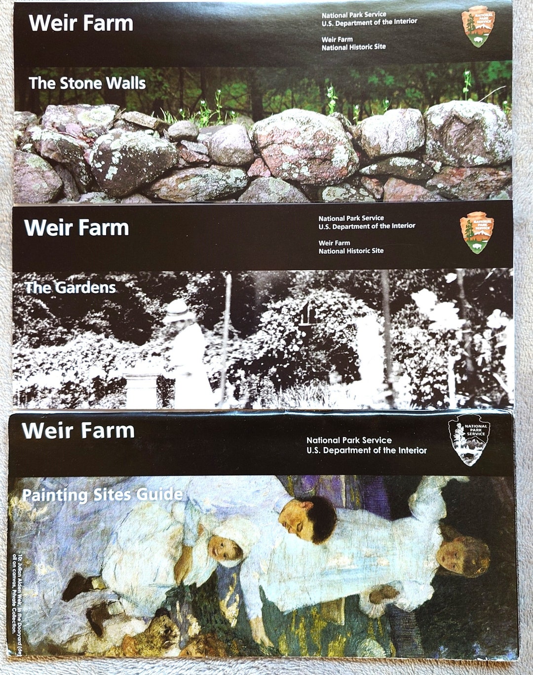 Official NPS Map Weir Farm National Historical Park Brochure National ...