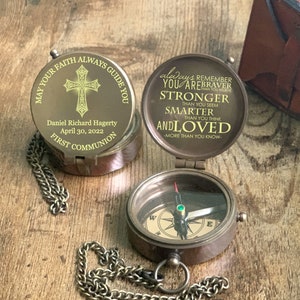 Personalized Working Compass, Custom Engraving Compass, Real ...